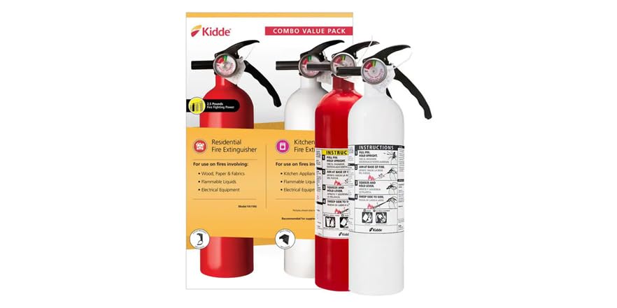 Kiddie Residential 2Pk Fire Extinguisher 2-Pack