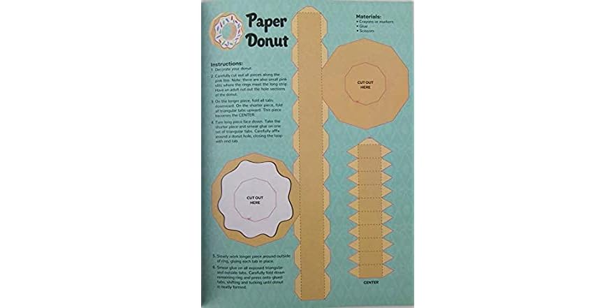 Butterbean's Cafe Funtivity Activity Book