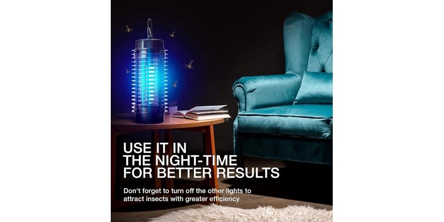 1 or 2 Pack Indoor Bug Zapper