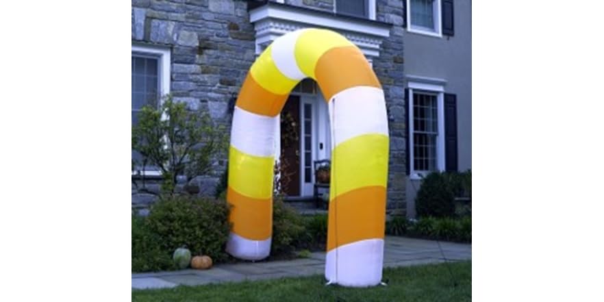 Hay & Harvest 8' Candy Corn Inflatable