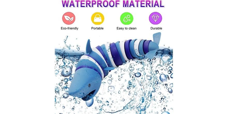 4-Pack Jiggle Wiggle 7-inch Jumbo Fidget Slug Toy