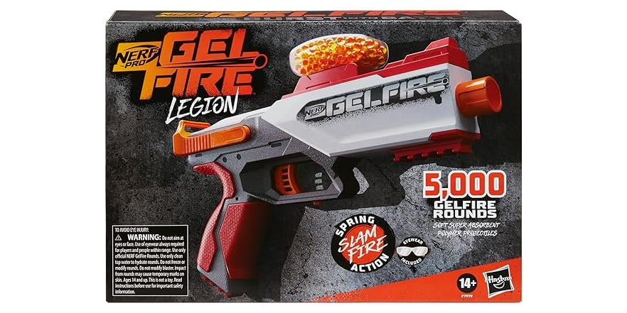 Nerf Pro Gelfire Legion Spring Action Blaster