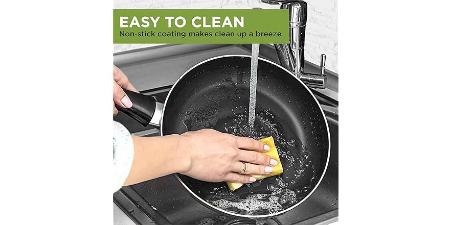 Ecolution Easy Clean Ceramic Nonstick Cookware Set