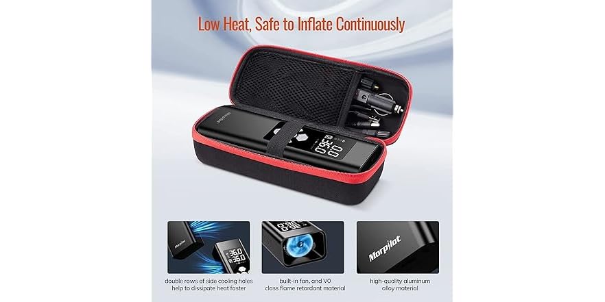 Morpilot 9000mAh Portable Air Compressor