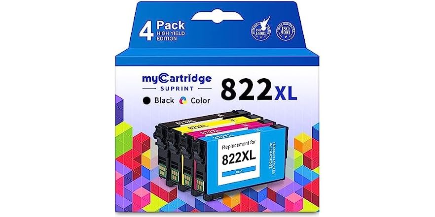 822XL Ink Cartridges for Epson