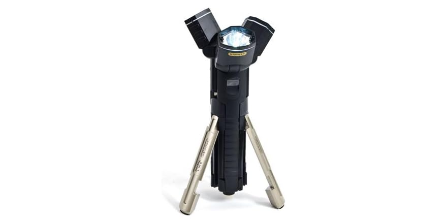 Stanley 3-in-1 Tripod Flashlight with Mini-Tripod Keychain 2-Pack