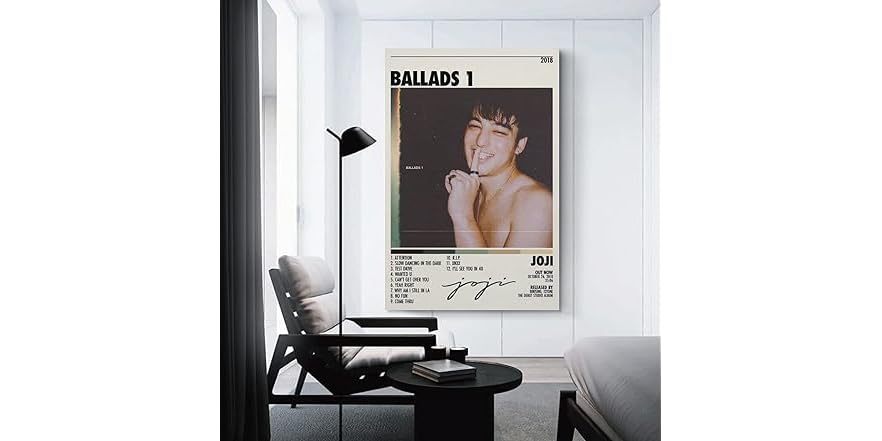 Joji Poster Ballads 1 Album Cover