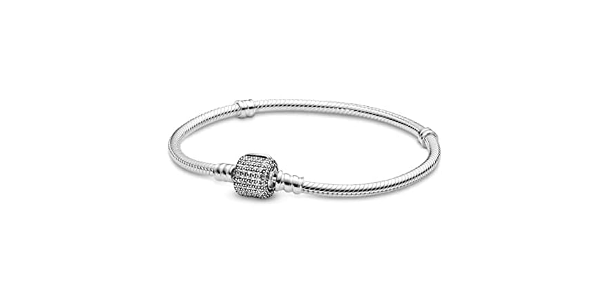 PANDORA Signature Clasp Bracelet
