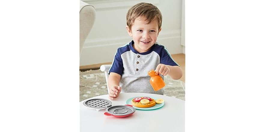 Skip Hop Play Food Set, Zoo Waffle-y Fun