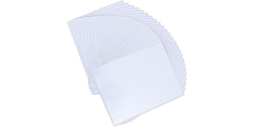 25 PC 8.5"x 11" Rigid Print Protectors