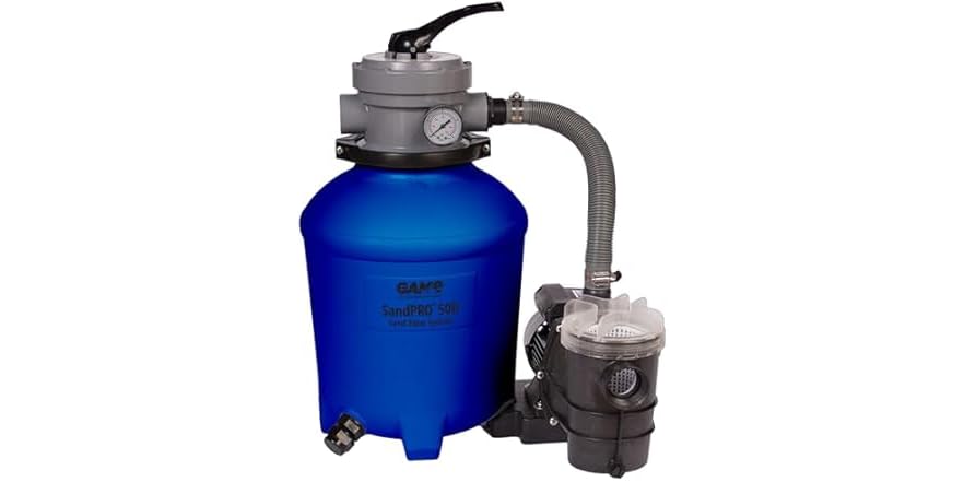 GAME Pool Filter 0.5HP Blue