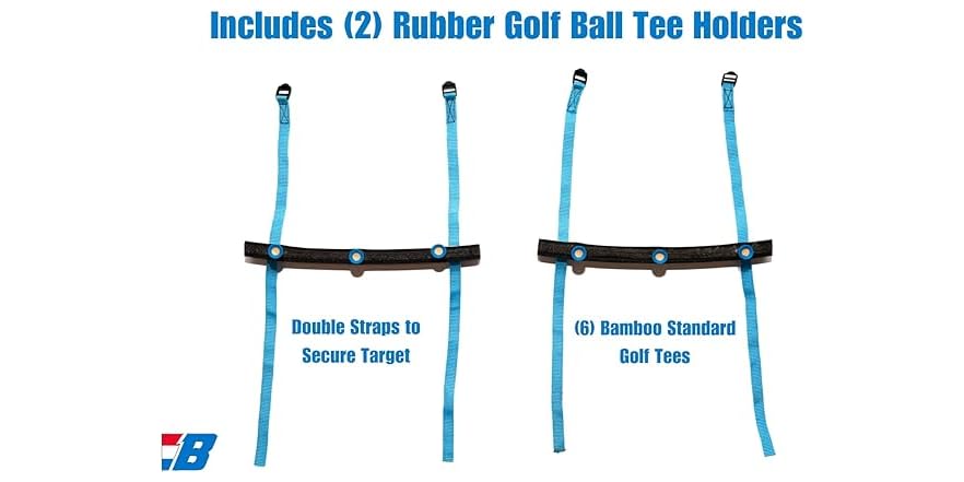Bash Target Tee Box Kit & 6-Pack Balls