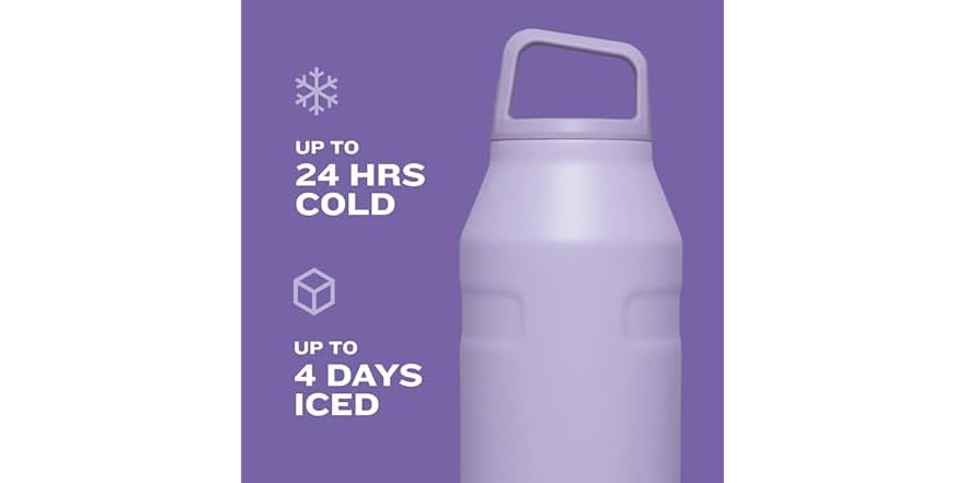 Stanley IceFlow Cap Carry Bottle, 16 oz, Fog Glimmer