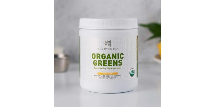 Organic Greens Powder Superfood Juice from The Myers Way Protocol