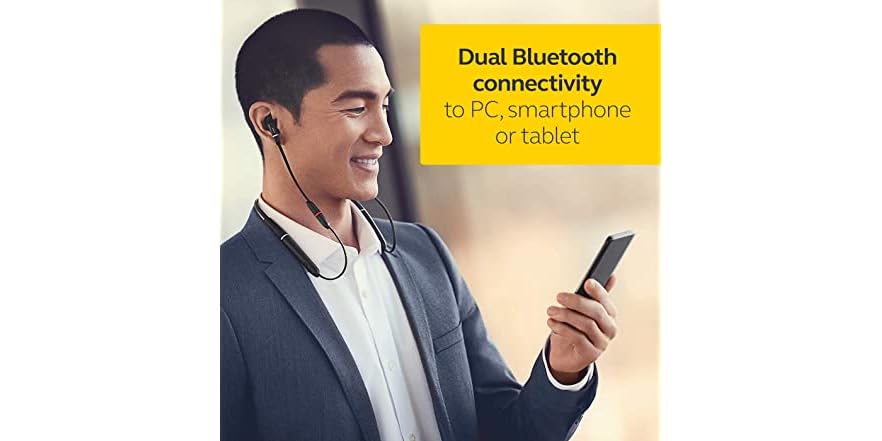 Jabra Evolve 65e Wireless Neckband Headset