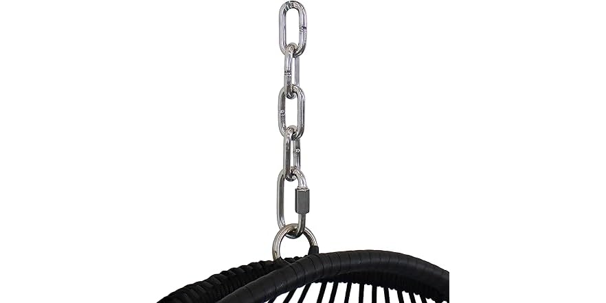 Sunnydaze Julia Hanging Egg Chair