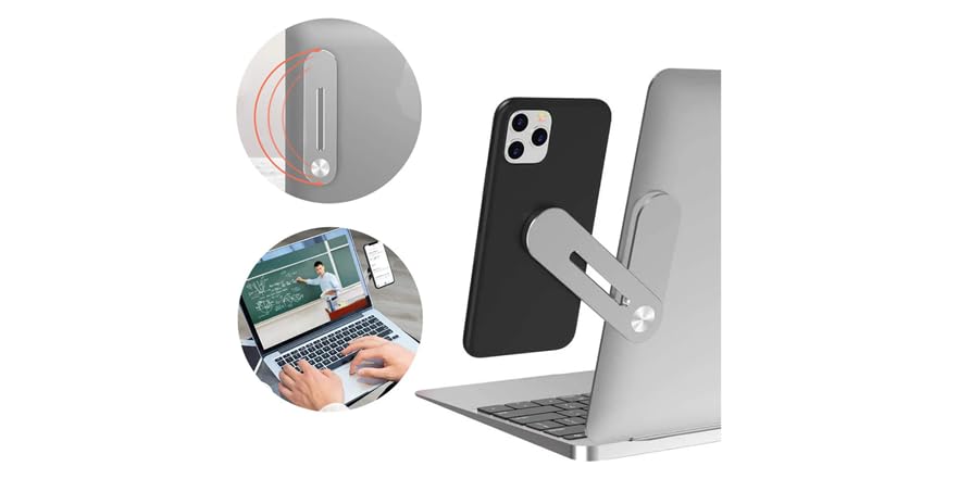 Magnetic Smartphone Laptop Side Mount