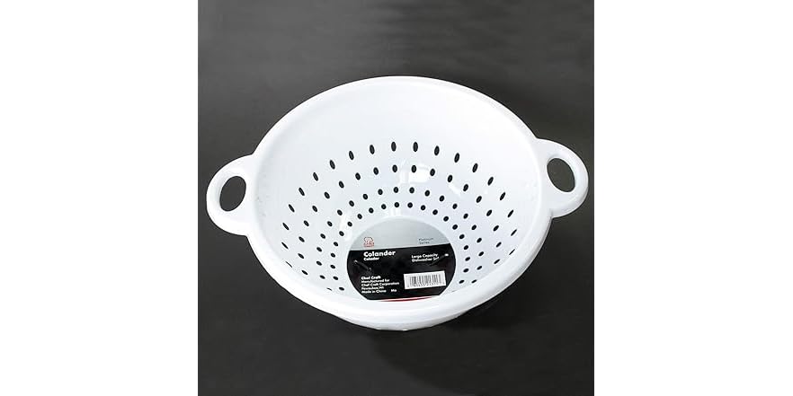 Chef Craft Select Plastic Deep Colander