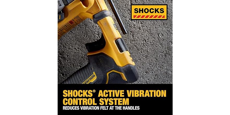 DEWALT DCH172B 20V MAX 5/8in SDS Plus Hammer Drill