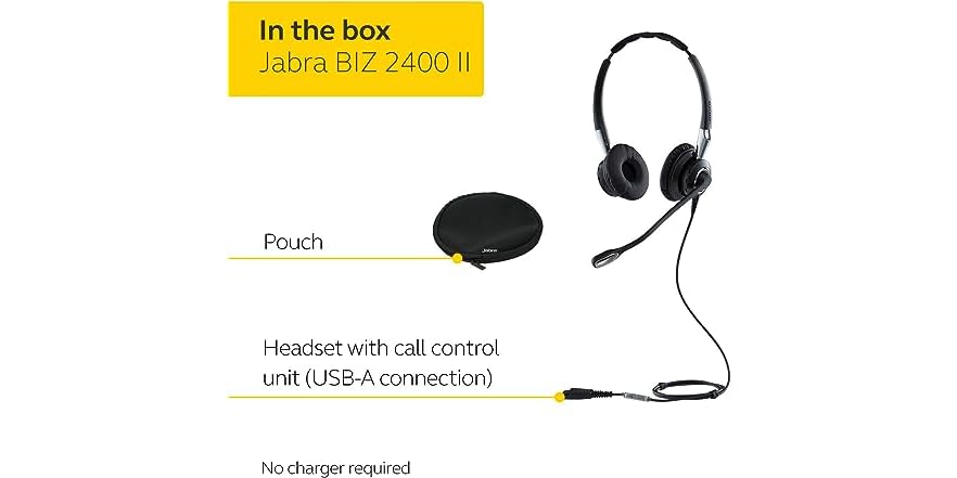 Jabra Biz 2400 II USB Headset