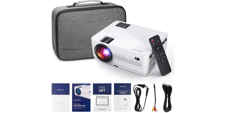 DBPOWER LCD Video Projector