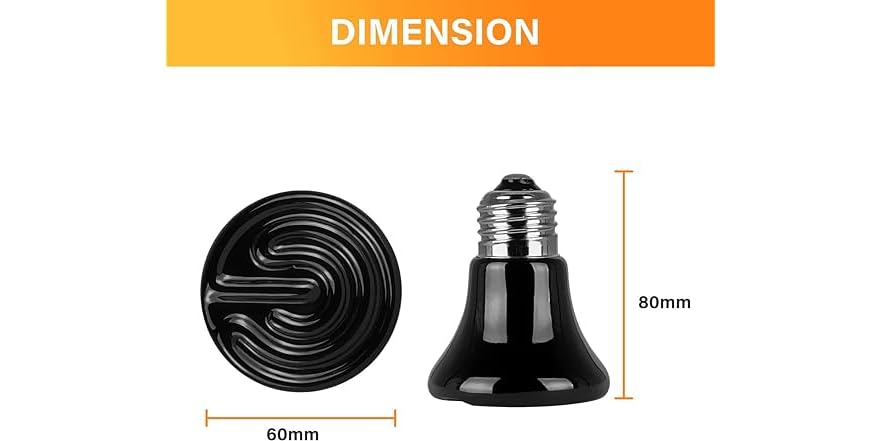 Simple Deluxe 50W 1-Pack Mini Heat Lamp