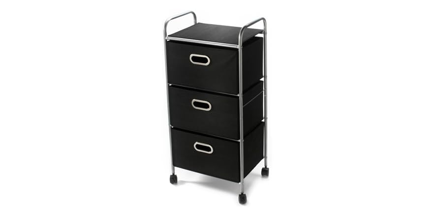 Rolling Fabric Storage Cart