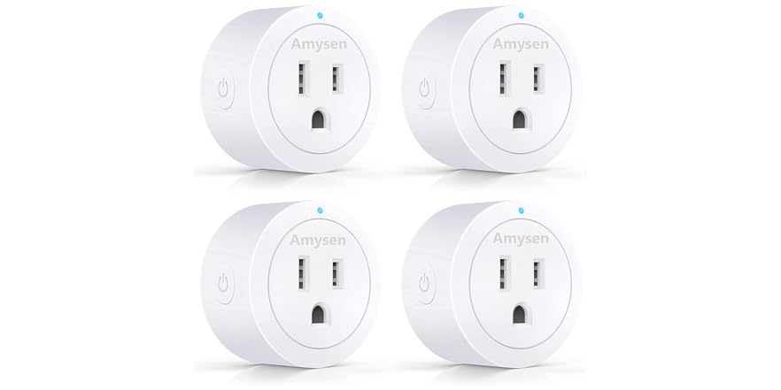 (4 Pack) Amysen Smart Plug