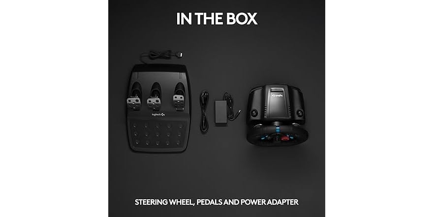 (NEW) Logitech G29 Driving Force Racing Wheel & Floor Pedals for PS5 ...
