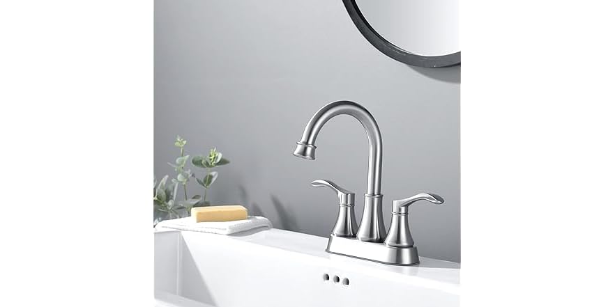 AMAZING FORCE Bathroom Faucet 2 Handles Pick Color