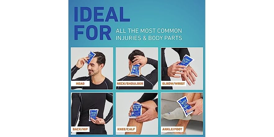 AllSett Health 50 Pack - Instant Cold Pack