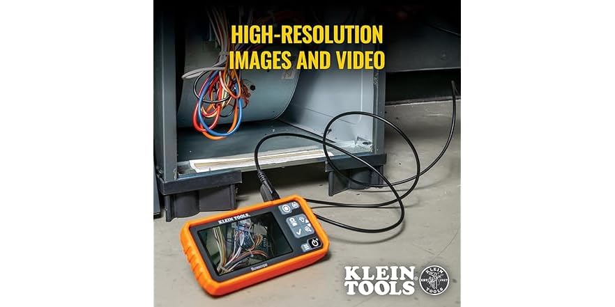 Klein Tools ET17 Utility Borescope w/5.5mm Snake