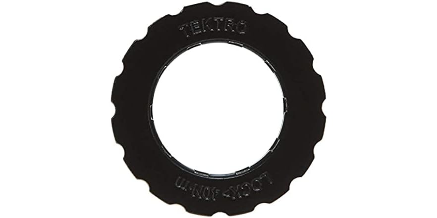 Tektro Steel Centerlock Lock Ring, Black
