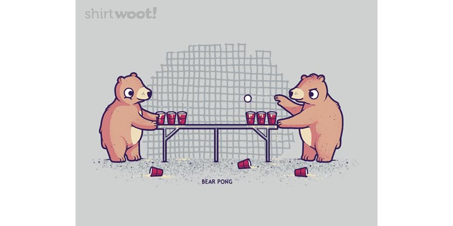 Bear Pong!