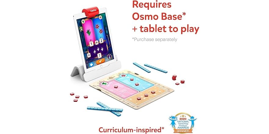 Osmo Math Wizard and the Magical Workshop for iPad & Fire Tablet