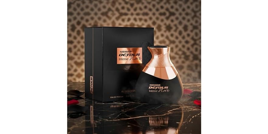 Al Haramain Detour Noir Intense 3.33 oz EDP
