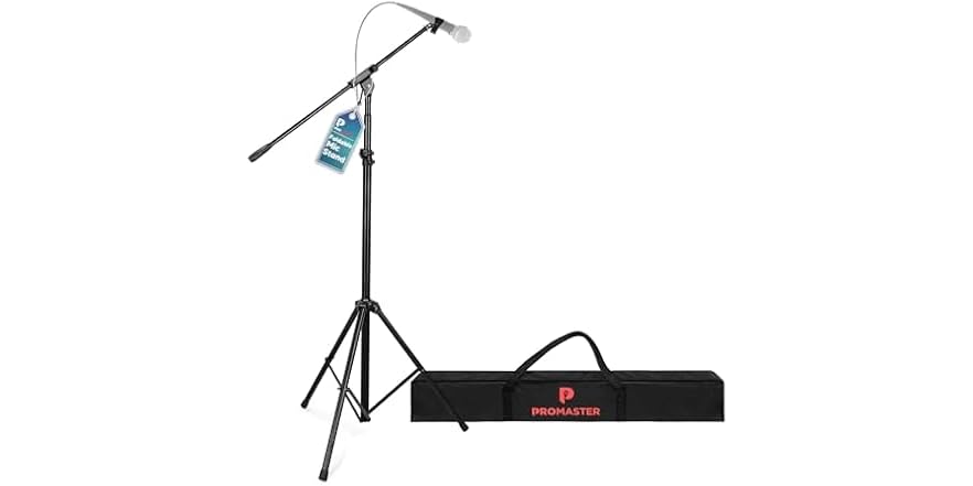 ProMaster Tripod Microphone Stand