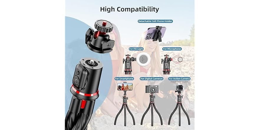 qirita Flexible Tripod for iPhone