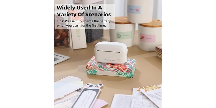 FORYAGOO mini sticker printer