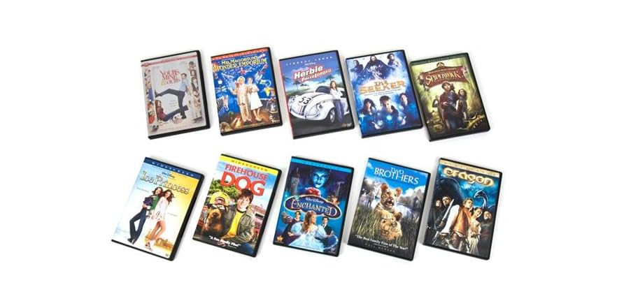 Family Movie DVD 10 Pack