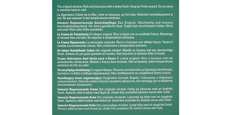 Le Mer Crème de la Mer 3.4oz