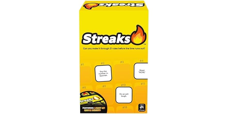 Streaks - Adult Party Game