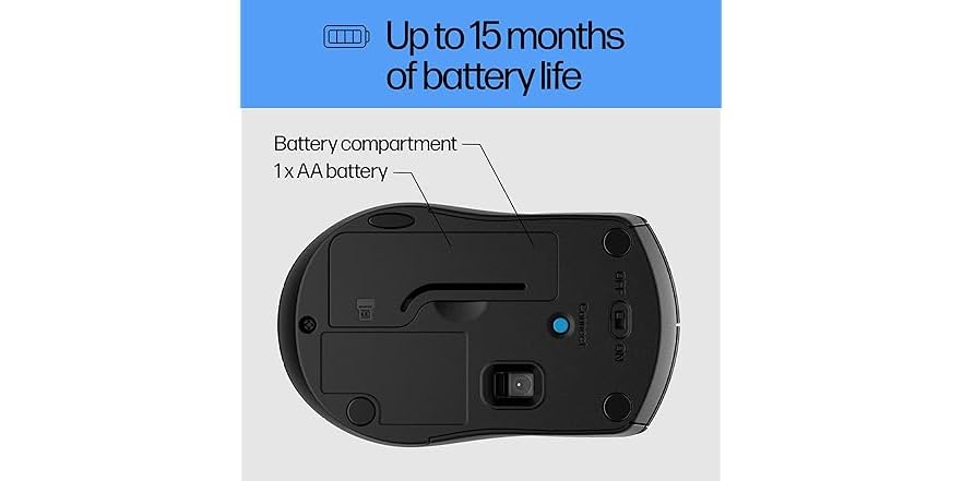 HP X3000 G2 Wireless Mouse 406081