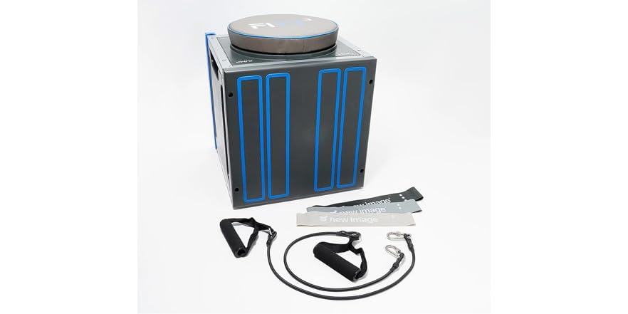 FITT Cube HIIT Machine - 2 Cords & 3 Bands