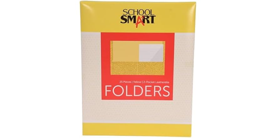 School Smart 2-Pocket Folders