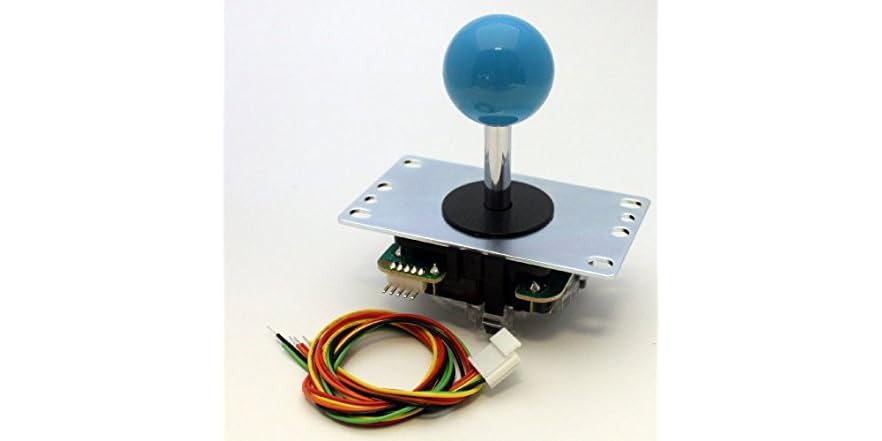 Sanwa Light Blue Ball Arcade Joystick