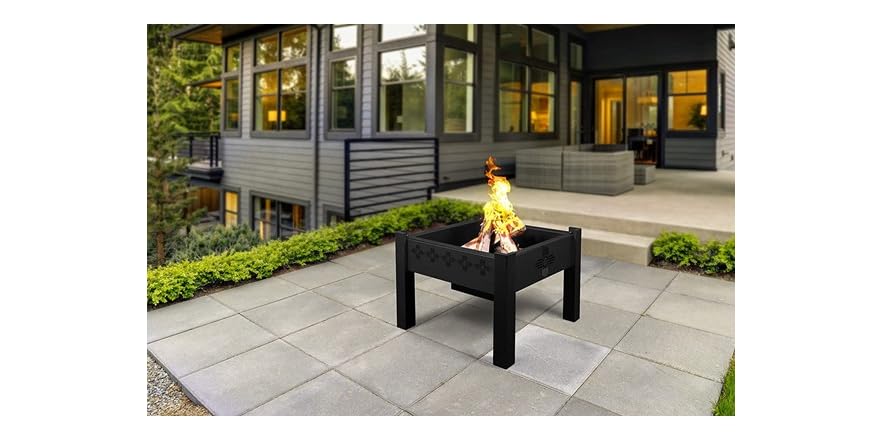 Woodburning Fire Pit, Modena SW Sun