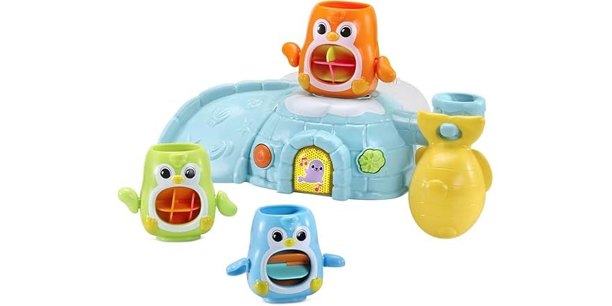 VTech Splash and Whirl Playtime Penguins Bath Toy