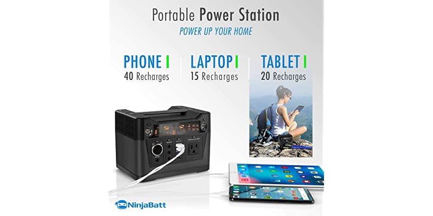 NinjaBatt Portable Power Station