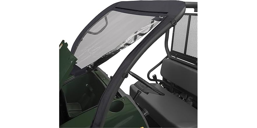QuadGear UTV Front Windshield, Fits Kawasaki